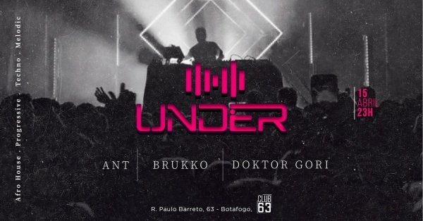 UNDER em Rio de Janeiro - Sympla