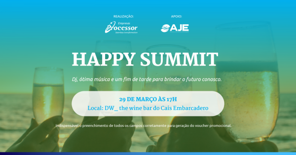 Happy Summit | AJE POA em Porto Alegre - Sympla