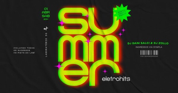 SUMMER ELETROHITS em Uberaba - Sympla
