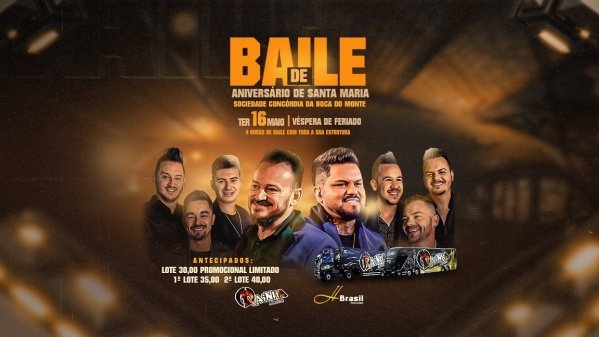 Rainha Musical dia 16 de maio em 4 horas de Baile na Soc. Concórdia da ...