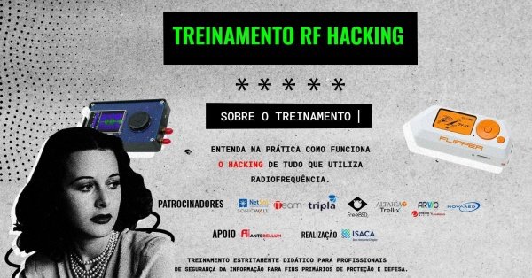 Treinamento RF Hacking & Pentesting em Belo Horizonte - Sympla