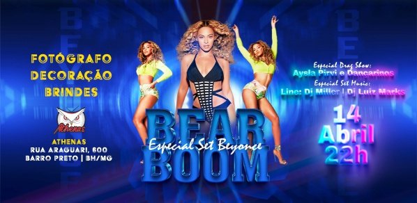 BEAR BOOM - BEYONCE em Belo Horizonte - Sympla