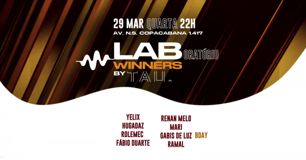 LAB WINNERS | Quarta | 29 Março em Rio de Janeiro - Sympla