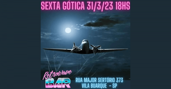 Retrowave Bar - Sexta Gótica em São Paulo - Sympla
