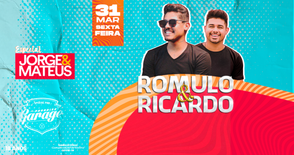 ROMULO E RICARDO em Teresópolis - Sympla
