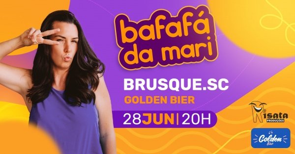 Bafafá com Mari Bernini em Brusque em Brusque - Sympla