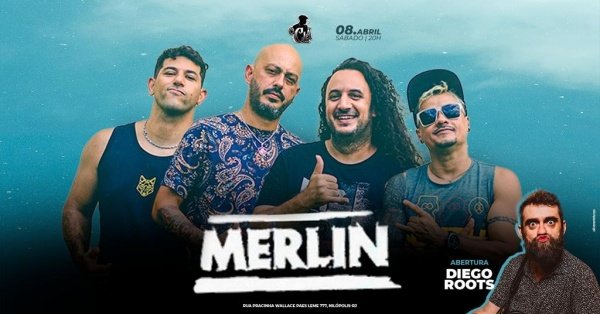 BANDA MERLIN - ABERTURA DIEGO ROOTS em Nilópolis - Sympla