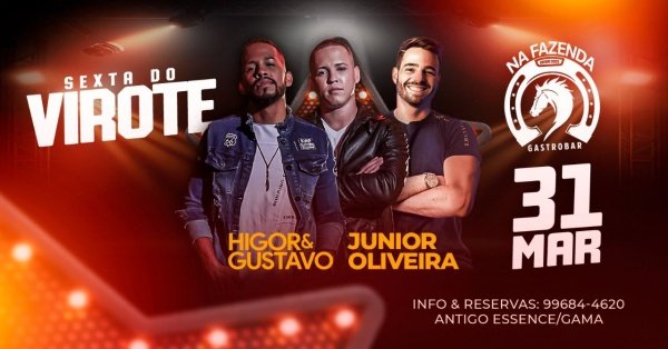 Sexta do Virote - Na fazenda em Brasília - Sympla