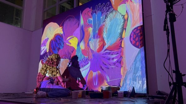 Live Paint-Mapping: Performance com o JA Dupont e Heloisa Hariadne em ...