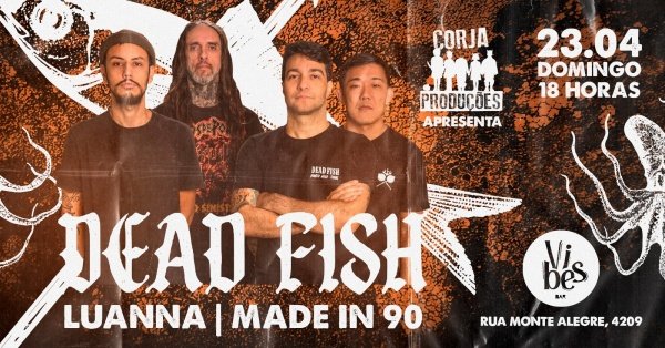 DEAD FISH EM DOURADOS em Dourados - Sympla