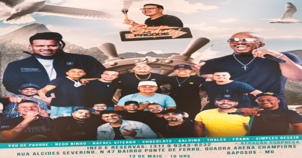 Pagode do Gordin em Raposos - Sympla