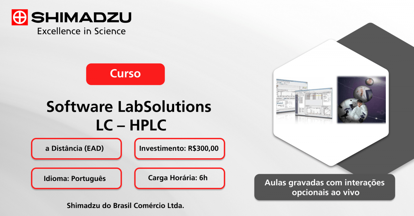 Curso do Software LabSolutions LC - HPLC a Distância (EaD) - online ...