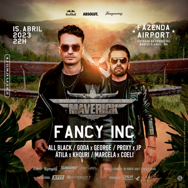 MAVERICK PARTY - Montes Claros - Fancy INC. em MONTES CLAROS - Sympla