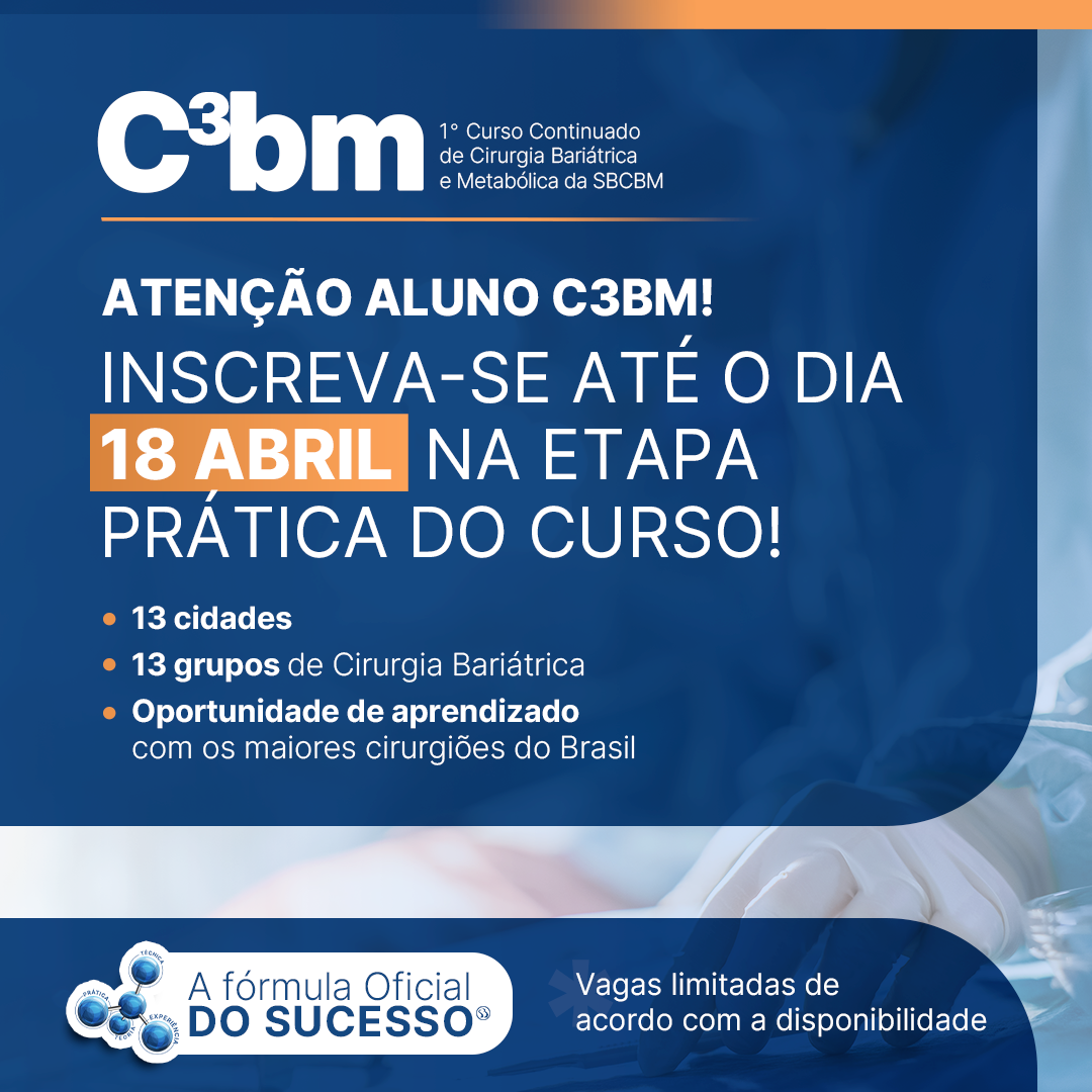 10. Prática Presencial - C3bm Curso Continuado de Cirurgia Bariátrica e ...