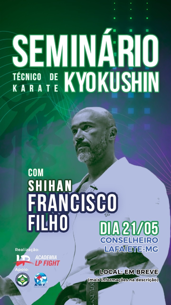 SEMINARIO TECNICO DE KARATE KYOKUSHIN COM SHIHAN FRANCISCO FILHO em ...