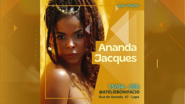 SÁBADO TEM COM ANANDA JACQUES em Rio de Janeiro - Sympla