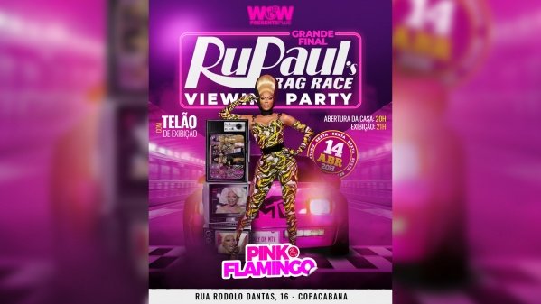 Pink Flamingo: RuPaul's Drag Race Viewing Party | Sexta, 14 de Abril ...