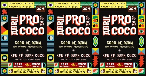 Abril pro Coco - JP em João Pessoa - Sympla