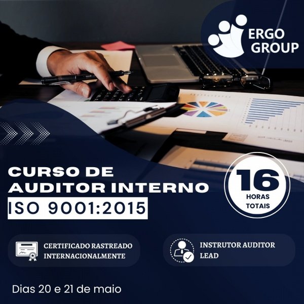 Curso de Auditor Interno da ISO 9001:2015 em Uberaba - Sympla