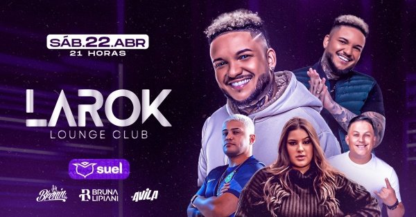 SUEL na Larok em Belo Horizonte - Sympla