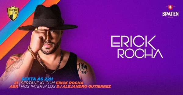 ERIC ROCHA # 21.04.2023 em Tremembé - Sympla