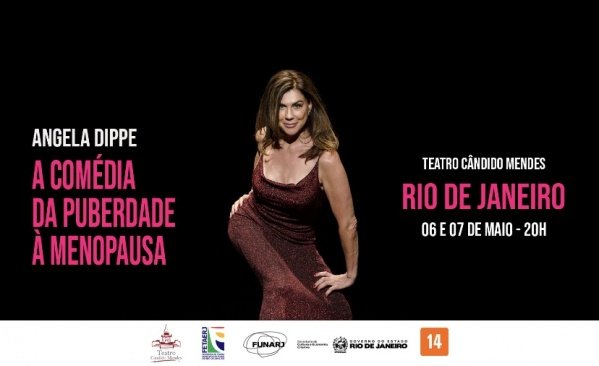 Angela Dippe na comédia da puberdade à menopausa (Cópia) em Rio de Janeiro - Sympla