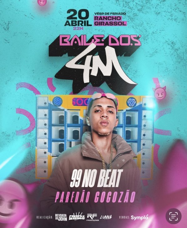 Baile dos 4M em Vitória da Conquista - Sympla