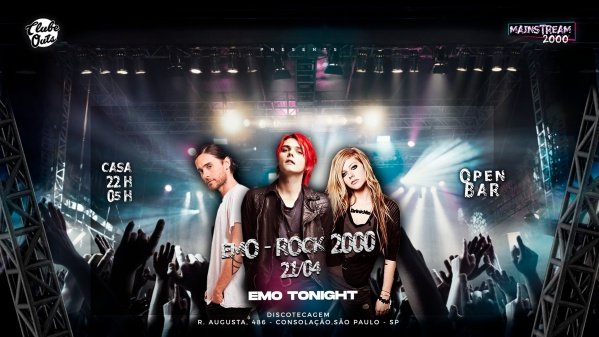 Mainstream | EMO - ROCK 2000 | EMO TONIGHT (pista1) + Baile da 2 ...
