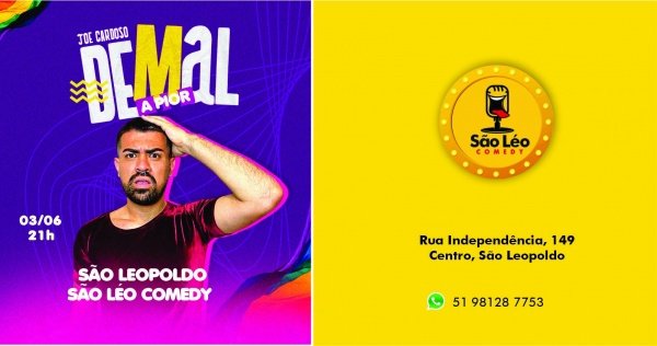 JOE CARDOSO em São Leopoldo - Sympla