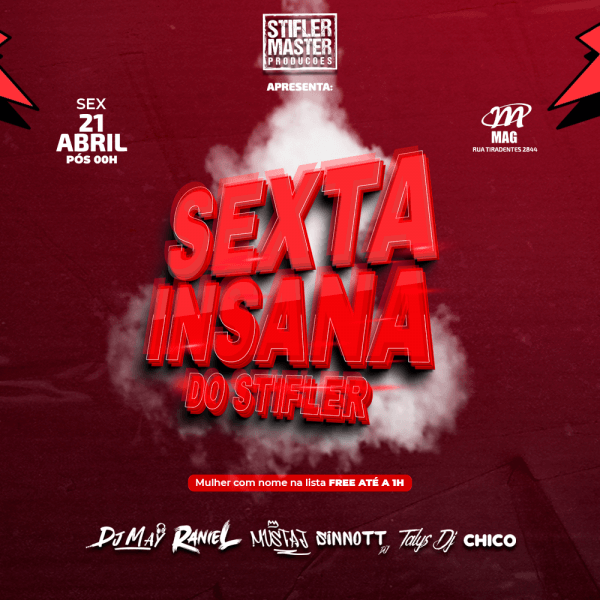 Sexta Insana da Stifler !! em Pelotas - Sympla