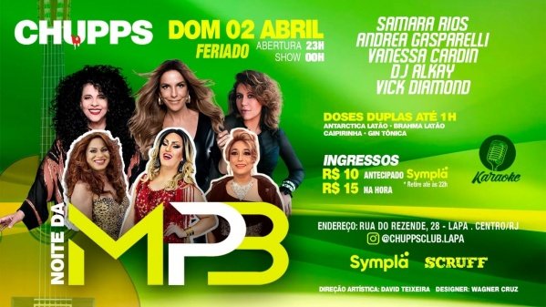 NOITE DA MPB em Rio de Janeiro - Sympla