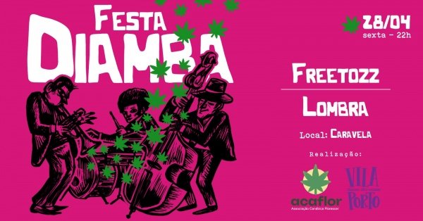 Festa Diamba I (Parte2)- Freetozz e Lombra em João Pessoa - Sympla