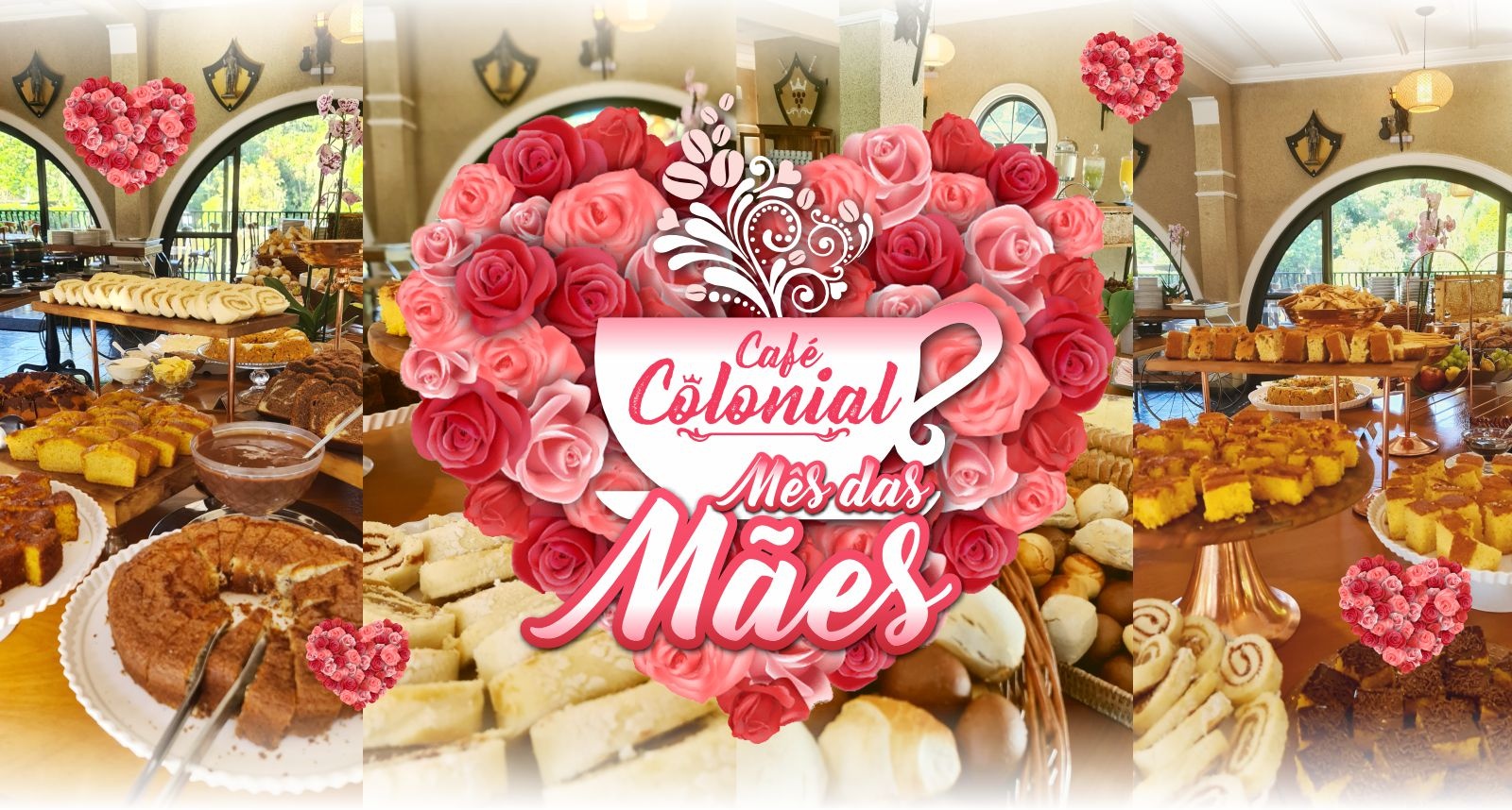 Café Colonial - Especial Mês das Mães em Vinhedo - Sympla