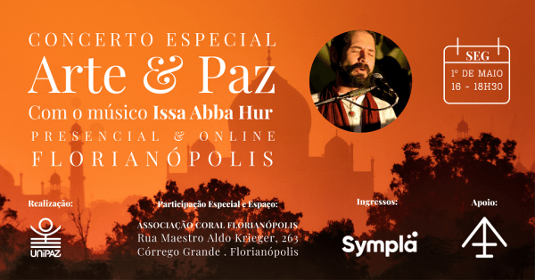 Arte e Paz . Concerto Especial com o músico Issa Abba Hur - PRESENCIAL ...