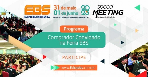 Speed Meeting EBS 2023 - 31 de Maio em São Paulo - Sympla