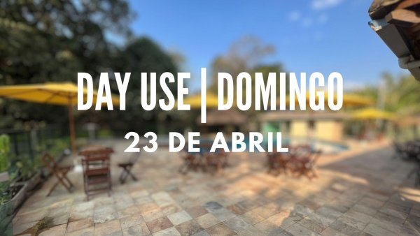 Day Use Domingo 23 de Abril de 2023. em Ribeirão das Neves - Sympla