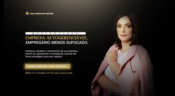 Masterclass - Empresa autogerenciável empresários menos sufocados. - online - Sympla