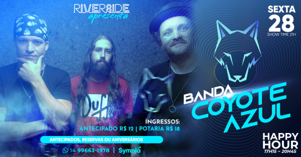 Coyote Azul na RiverSide em Jaú - Sympla