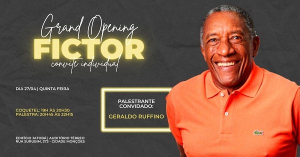 FICTOR Grand Opening em São Paulo - Sympla