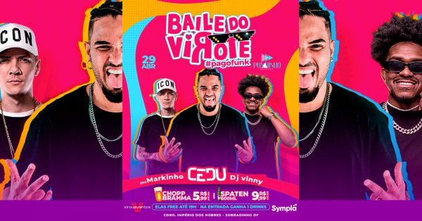 BAILE DO VIROTE - SÁBADO (29.ABRIL) em Brasília - Sympla