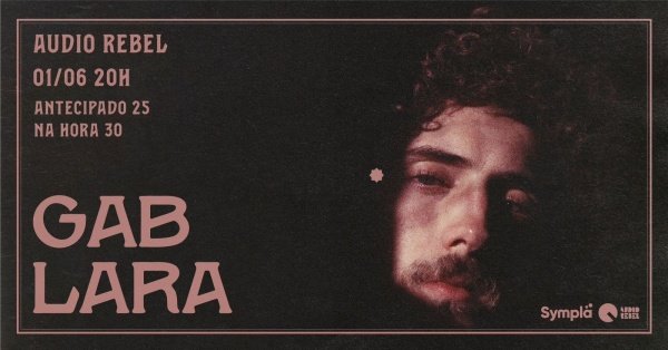 GAB LARA em Rio de Janeiro - Sympla