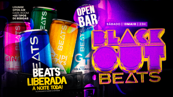 BLACKOUT BEATS NO PORTAL - SÁBADO | MEGA OPEN BAR $50 REAIS* em Rio de ...