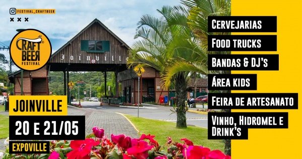 Joinville Craft Beer 20 e 21/Maio em Joinville - Sympla