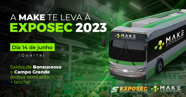 A Make te leva à EXPOSEC 2023 em São Paulo - Sympla