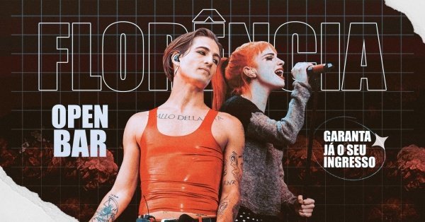 Florência | OPEN BAR | Indie Party - Especial Paramore VS Maneskin em ...