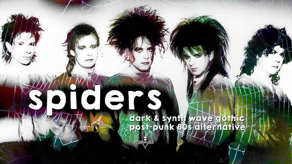 SPIDERS dark & synth wave gothic post-punk 80s alternative em Sorocaba ...