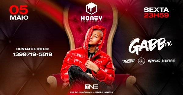 Gabb MC em Santos - Sympla