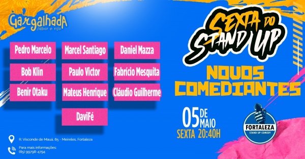 Sexta do Stand Up em Fortaleza - Sympla
