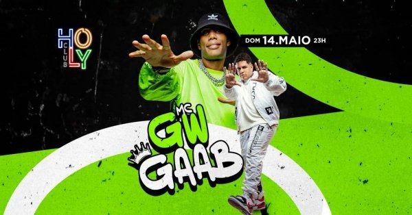 HOLY CLUB APRESENTA MC GAAB + MC GW - DIA 07/05 DOMINGO em São Paulo - Sympla