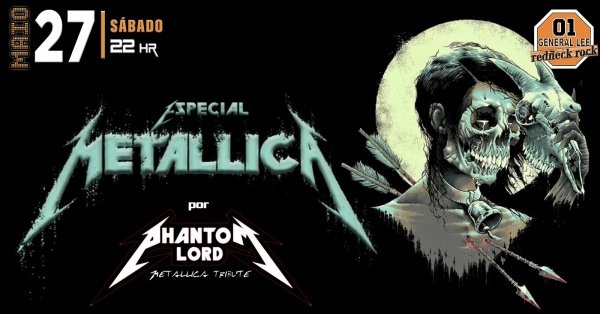 Especial METALLICA - por Phantom Lord em Florianópolis - Sympla